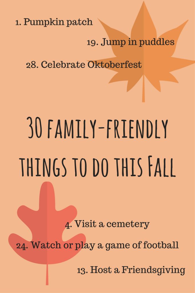 30 family-friendly things to do this Fall – Love, Tabitha