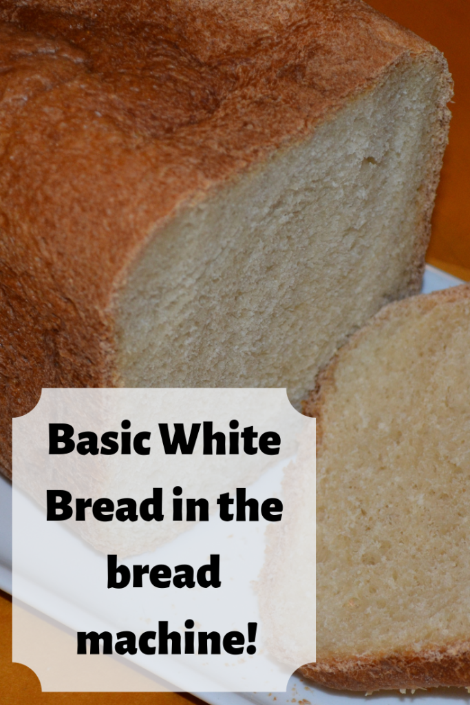 Basic White Bread Machine Recipe Love Tabitha