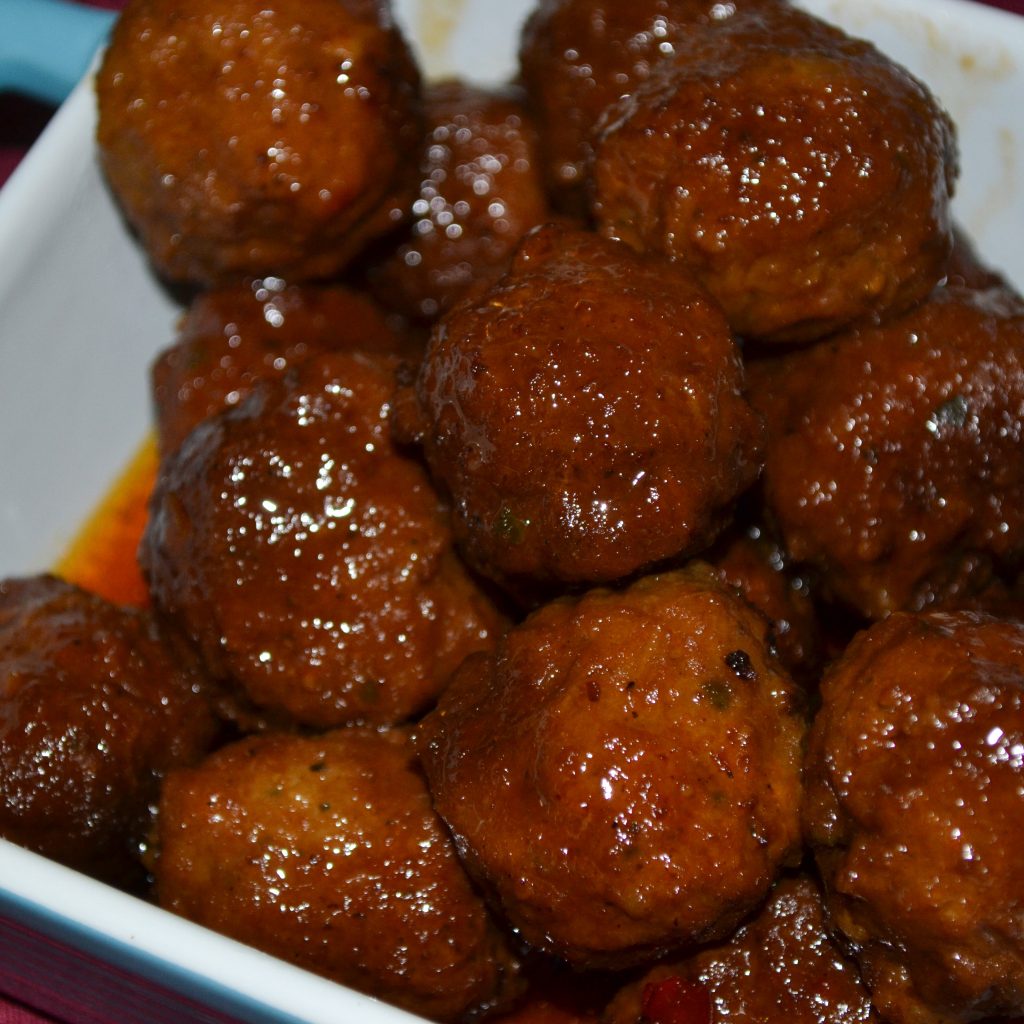 Slow Cooker Sweet & Tangy Meatballs – Love, Tabitha