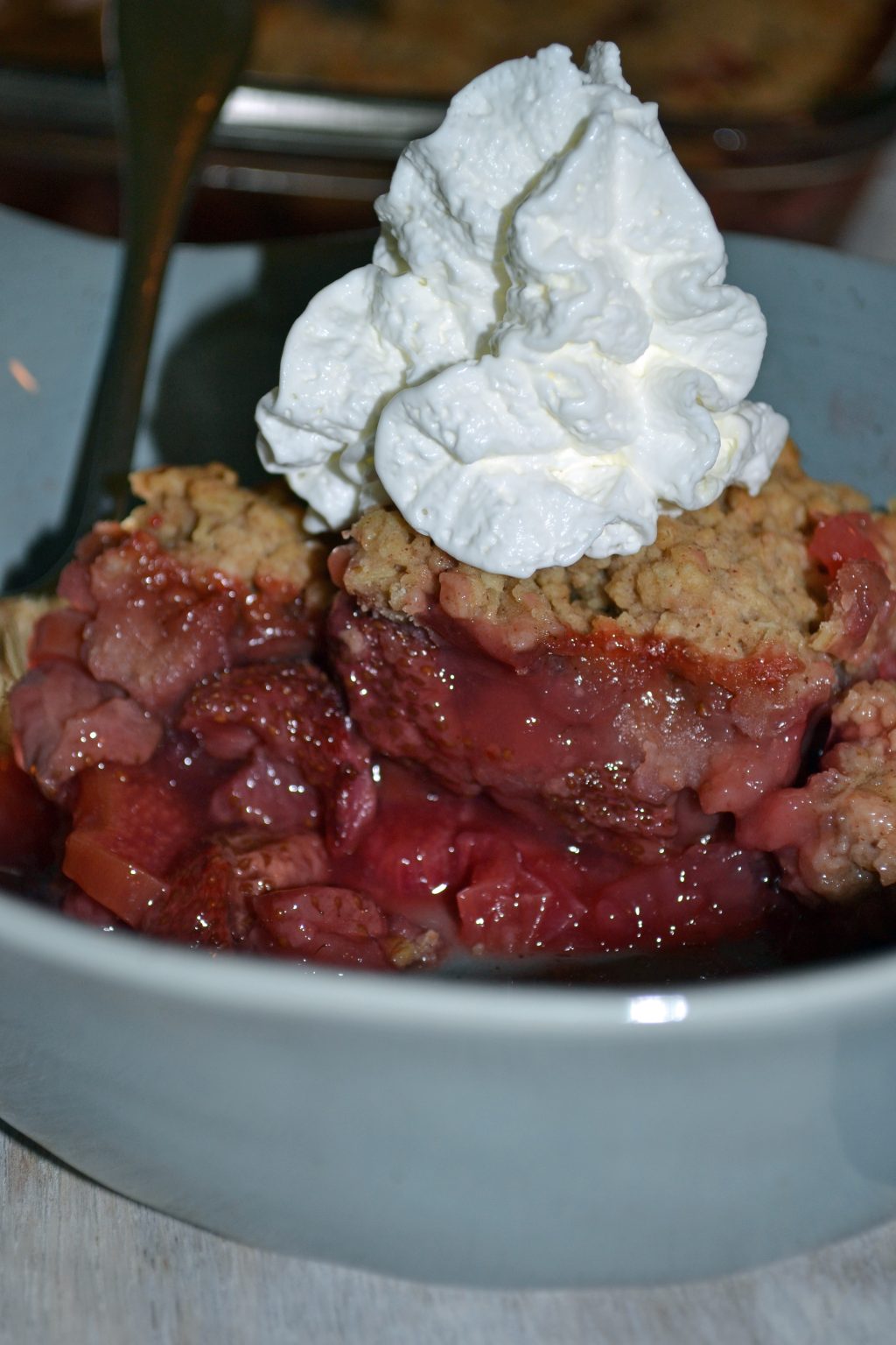 Strawberry Rhubarb Crisp – Love, Tabitha